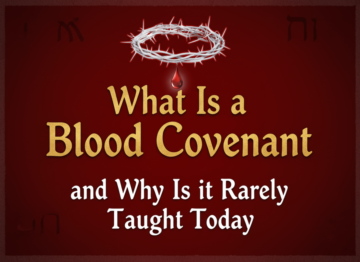 What Is a Blood Covenant? Meaning & Why It’s Rarely Taught